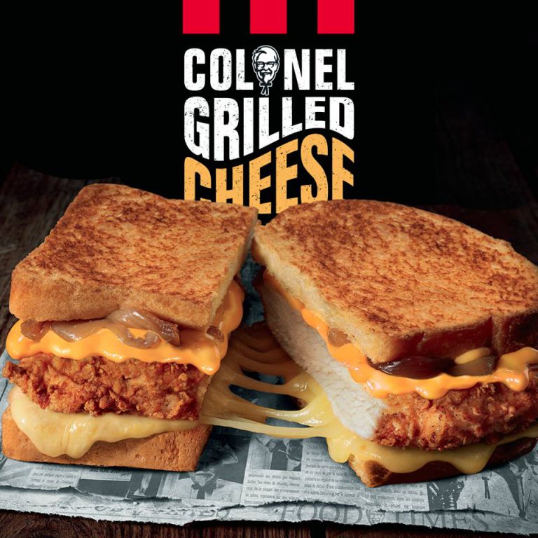 KFC propose son Colonel Grilled Cheese jusqu'au 12 mars en France